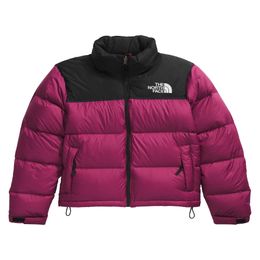 The North Face &Uuml;bergangsjacke '96 Retro Nuptse' Damen Gr&ouml;&szlig;e L lila / schwarz / wei&szlig; Winterjacke