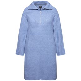 Ulla Popken Strickkleid Damen Gr&ouml;&szlig;e XXXL/4XL blau