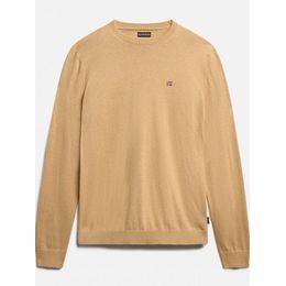 Napapijri Pullover Herren Gr&ouml;&szlig;e L beige