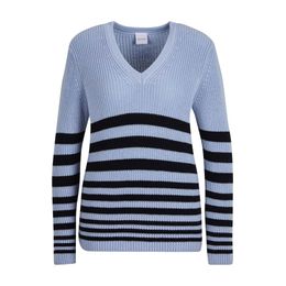Madeleine Mode Madeleine Pullover Damen Gr&ouml;&szlig;e XS marine / schwarz