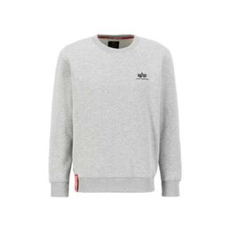 Alpha Industries Sweatshirt 'Basic Logo' Herren Gr&ouml;&szlig;e 5XL grau