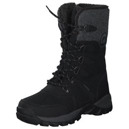 GEKA Schn&uuml;rstiefelette 'Silke' Damen Gr&ouml;&szlig;e 41 dunkelgrau / schwarz Winterschuhe
