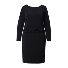 Ulla Popken Kleid Damen Gr&ouml;&szlig;e 48 schwarz Winterkleid
