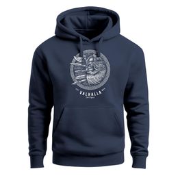 Neverless Sweatshirt 'Odin Valhalla' Herren Gr&ouml;&szlig;e L navy