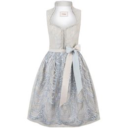 Stockerpoint Dirndl 'Flavia' Damen Gr&ouml;&szlig;e 44 hellblau / taupe