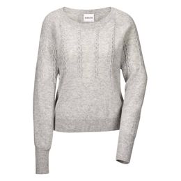 Madeleine Mode Madeleine Pullover Damen Gr&ouml;&szlig;e 4XL graumeliert