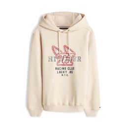 Tommy Hilfiger Sweatshirt Herren Gr&ouml;&szlig;e M beigemeliert / marine / rot