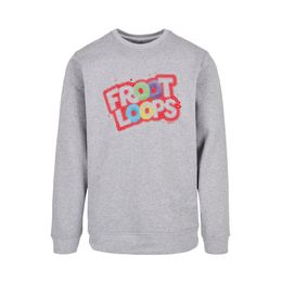 F4NT4STIC Sweatshirt 'Kellogg's Froot Loops Breakfast Cereal Pop Art' Herren Gr&ouml;&szlig;e M blau / gelb / graumeliert / rot