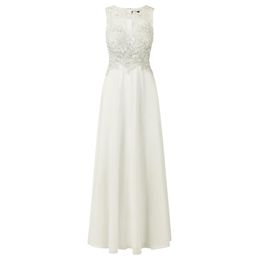 Apart Abendkleid Damen Gr&ouml;&szlig;e 46 creme Winterkleid