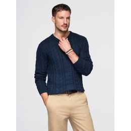 Ombre Pullover 'OM-SWSW-0173' Herren Gr&ouml;&szlig;e XL navy