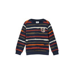 s.Oliver Sweatjacke Jungen Gr&ouml;&szlig;e 140 blau / navy / grau / orange