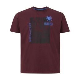 CHARLES COLBY T-Shirt ' Earl Alban ' Herren Gr&ouml;&szlig;e XL dunkelrot