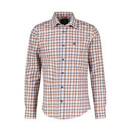 Lerros Hemd Herren Gr&ouml;&szlig;e XXL marine / khaki / orange / wei&szlig;