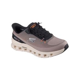 Skechers Laufschuh 'Arch Fit Glide-Step Pro' Herren Gr&ouml;&szlig;e 44 taupe / schwarz / wei&szlig;