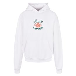 F4NT4STIC Sweatjacke 'Pasta Lover' Herren Gr&ouml;&szlig;e XXL dunkelgr&uuml;n / hummer / wei&szlig;