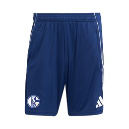 adidas Performance Sportshorts 'FC Schalke 04' Herren Gr&ouml;&szlig;e S blau / wei&szlig;