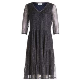 Vera Mont Kleid Damen Gr&ouml;&szlig;e 40 nachtblau Winterkleid