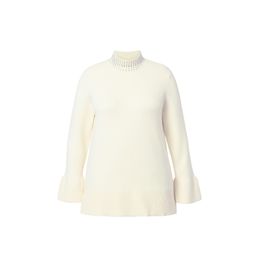 Ulla Popken Pullover Damen Gr&ouml;&szlig;e L/XL wollwei&szlig;