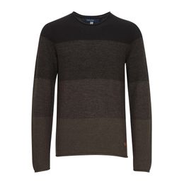 Blend Pullover 'Benno' Herren Gr&ouml;&szlig;e S braunmeliert / schwarz