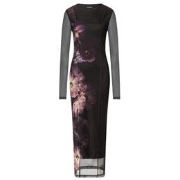 ana alcazar Kleid 'Azori' Damen Gr&ouml;&szlig;e 40 altrosa / schwarz Winterkleid