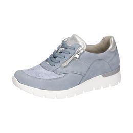 Waldl&auml;ufer Waldl&auml;ufer Sneaker Damen Gr&ouml;&szlig;e 41 rauchblau / hellblau / silber
