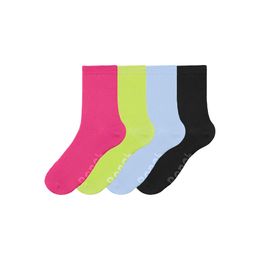 Bench Socken Damen Gr&ouml;&szlig;e 39/42 hellblau / hellgr&uuml;n / pink / schwarz