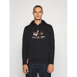 Alpha Industries Sweatshirt 'Basic' Herren Gr&ouml;&szlig;e L schwarz