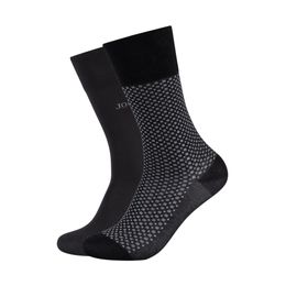 JOOP! Socken Herren Gr&ouml;&szlig;e 43/46 grau / schwarz