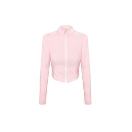 Ekcentrik Sportsweatjacke Damen Gr&ouml;&szlig;e S pastellpink