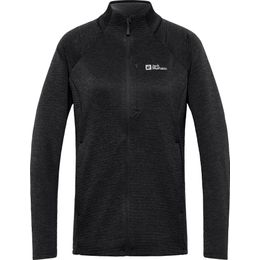 Jack Wolfskin Funktionsfleecejacke Damen Gr&ouml;&szlig;e XS schwarz