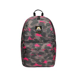 Superdry & Co Rucksack 'Montana' Damen Gr&ouml;&szlig;e one size schlammfarben / dunkelgrau / pink / schwarz