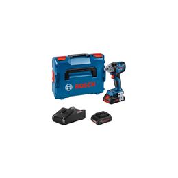 Bosch Akku-Drehschlagschrauber GDS 18V-330 HC, L-BOXX 136, 2 x Akku ProCORE18V 4.0Ah (06019L5002)