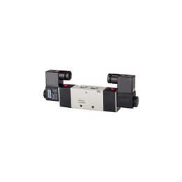 Riegler 5/2-Wegeventil elektropn. &raquo;4V&laquo; bist., G 1/8, 230V 50 Hz, 500l/min (517.2301)