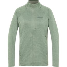 Jack Wolfskin Funktionsfleecejacke Damen Gr&ouml;&szlig;e L gr&uuml;n