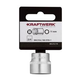 Kraftwerk BASIC LINE 1/2" Steckschl&uuml;sseleinsatz 11 mm mit H&auml;nger (303.212.110)