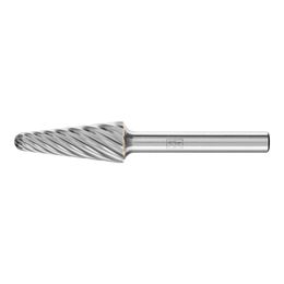 Pferd TOOLS Hartmetall Hochleistungsfr&auml;sstift INOX Rundkegel KEL &Oslash; 12x30mm Schaft-&Oslash; 6 mm f&uuml;r Edelstahl (21125282)