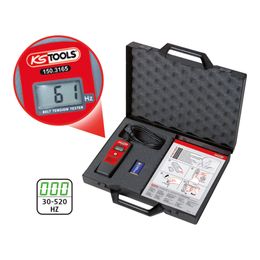 KS Tools Elektronischer Riemenspannungs-Pr&uuml;fer HZ mit LCD-Anzeige, 1503165 (150.3165)