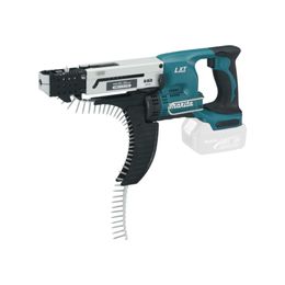 Makita DFR550Z Akku-Magazin-Schrauber | 18 V| f&uuml;r Schnellbauschrauben bis zu 55 mm L&auml;nge| ohne Akku und Ladeger&auml;t| mit LED-Licht und G&uuml;rtelclip|)