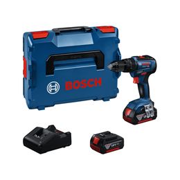 Bosch Akku-Schlagbohrschrauber GSB 18V-55 mit 2 Akkus 18V 3.0Ah, Ladeger&auml;t und L-BOXX 136 (0615990M0E)