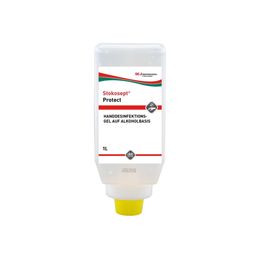 STOKOSEPT Protect Gel-Handdesinfektion 1 l Softflasche Alkoholbasis ; SC Johnson Professional (99055598)