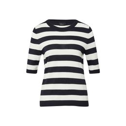 s.Oliver Pullover Damen Gr&ouml;&szlig;e L navy / wei&szlig;