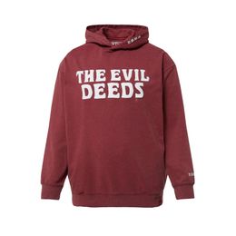 STHUGE Sweatshirt Herren Gr&ouml;&szlig;e 7XL rot / wei&szlig;