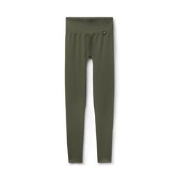 CALZEDONIA Leggings Super Opaque Seamless Damen Gr&ouml;&szlig;e S/M khaki