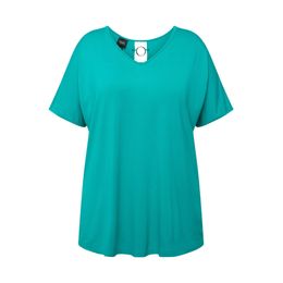 Ulla Popken Tunika Damen Gr&ouml;&szlig;e 4XL/5XL t&uuml;rkis