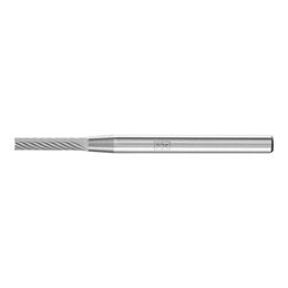 Pferd TOOLS Hartmetall Fr&auml;sstift Zylinder ZYAS stirnverzahnt &Oslash; 02x10mm Schaft-&Oslash; 3 mm Z5 universal fein (21200153)