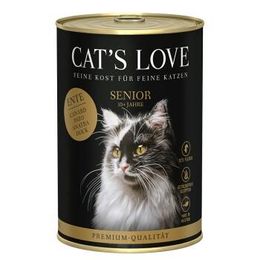 CAT'S LOVE Nassfutter Katze Senior Ente 12x400 g