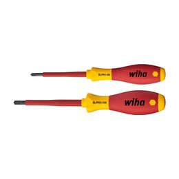 wiha Schraubendreher Set SoftFinish&reg; electric PlusMinus/Phillips in Blister 2-tlg. (32281)