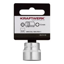 Kraftwerk BASIC LINE 3/8" Steckschl&uuml;sseleinsatz 12 mm mit H&auml;nger (303.213.120)