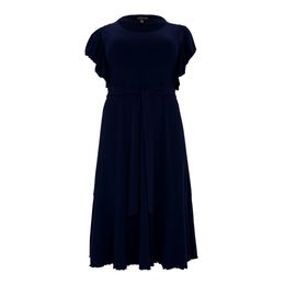 Yoek Kleid Damen Gr&ouml;&szlig;e 54/56 nachtblau Winterkleid