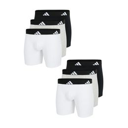 adidas Sportswear Retro Boxer ' Active Flex Cotton ' Herren Gr&ouml;&szlig;e XL schwarz / wei&szlig;